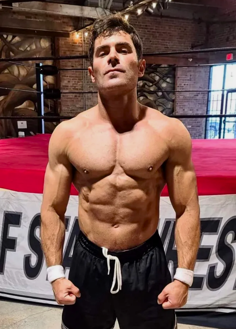 Zac Efron Reveals "Iron Claw" Training - The Barbell