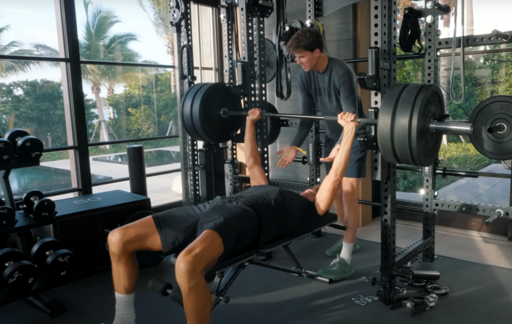 Tom Brady Hits Bench Press P.R. At 47 - The Barbell